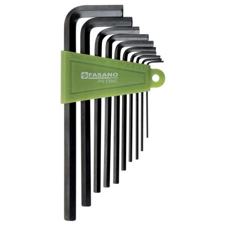 Offset hexagon key wrenches' set - long series the best on the market